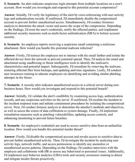 PDFs Containing ALL Types Of Most Asked Interview Q A Scenario Based Technical Based