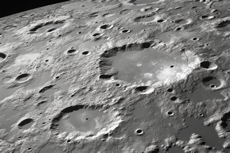Premium Photo Detailed Image Of Craters On Moons Surface