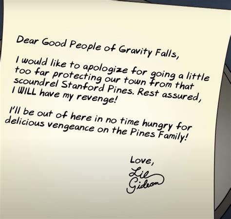 The Collection Of Letters That Gideon Wrote To Mabel Dipper Stan And