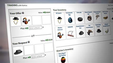 How To Trade Items In Roblox