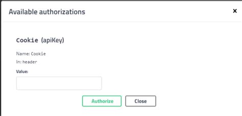 求助 swagger如何配置全局cookie认证 CSDN社区