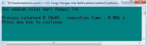 Fungsi Dengan Nilai Balik C Disertai Contoh Tugas Dan Jawaban Teachmesoft