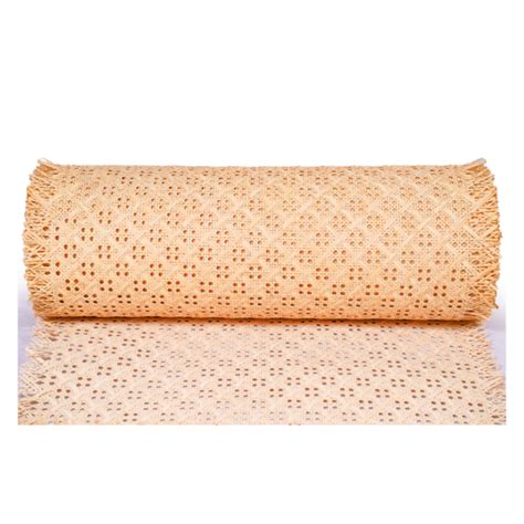 Open Weave Rattan Floral Webbing And Flat Weaving Material