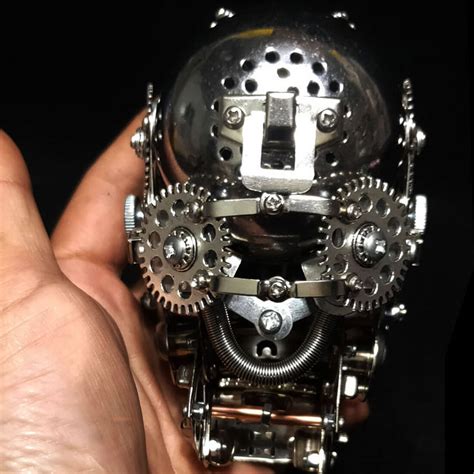 3d Diy Metal Assembly Skeleton Model Creative Trendy Decoration Model