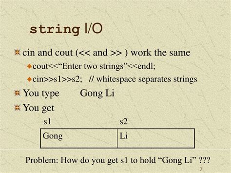 ppt c string class chapter 6 powerpoint presentation free download id 3552030