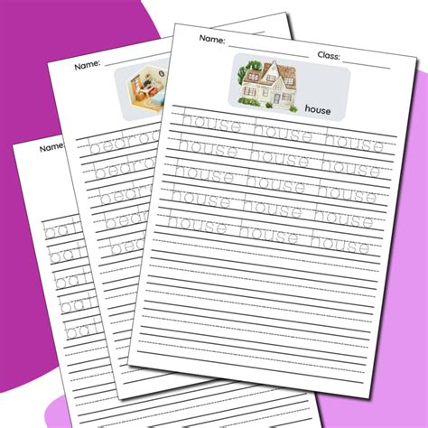 Прописи по английскому языку House