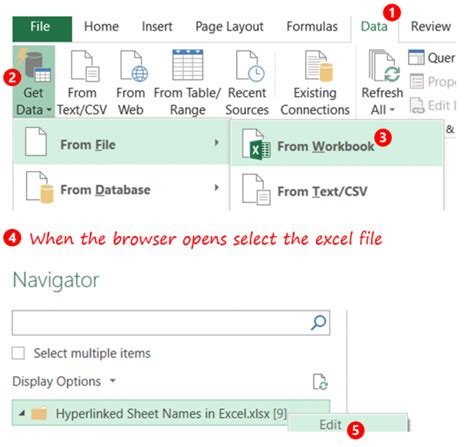 Create List Of Hyperlinked Sheet Names In Excel Goodly