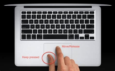 Trackpad How To Properly Use Drag And Drop With Macbook Pro On Os X