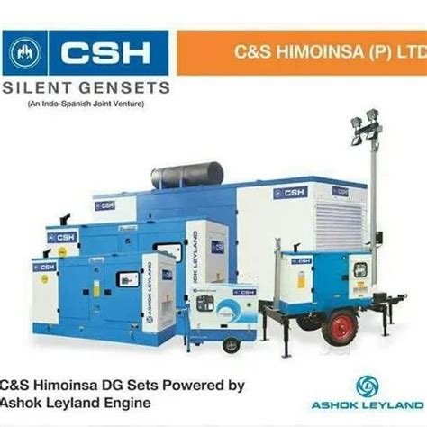 15 Kva 3 Phase Csh 15kva Ashok Leyland Diesel Generator 3 Phase At Rs