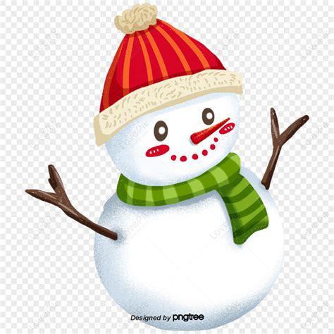 만화 일러스트 귀여운 눈사람 하얀 그래픽 얼굴 Png 일러스트 무료 다운로드 Lovepik