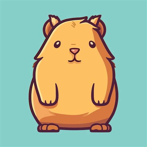 Premium Vector Cute Capybara Vector Illustration Cartoon Style Cute Capybara Icon Premium Vector Cute Capybara Vector Illustration Cartoon Style Cute Capybara Icon