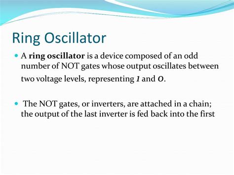 Ppt Ring Oscillator Power And Frequency Vs Voltage Powerpoint Presentation Id 6600498