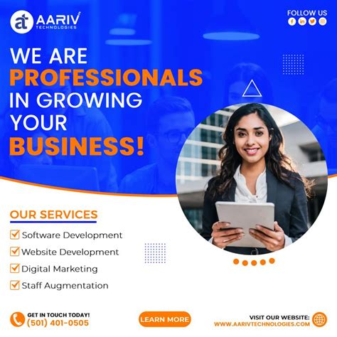 Aariv Technologies On Linkedin Businessgrowth Techsolutions