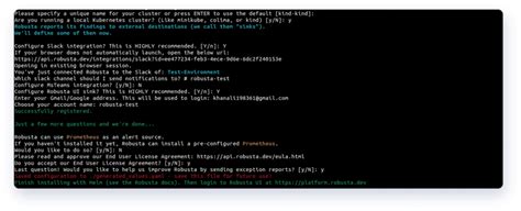 Troubleshooting Kubernetes Using Robusta On Kind