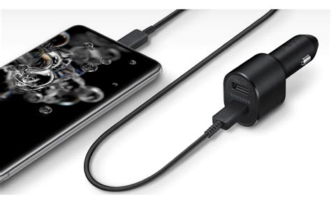 SAMSUNG Super Fast Dual Car Charger (45W+15W) Two Ports EP-L5300XBEGWW ...