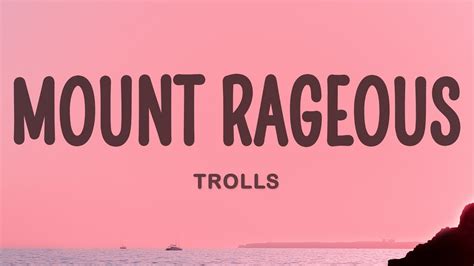 Mount Rageous Trolls 3 Youtube