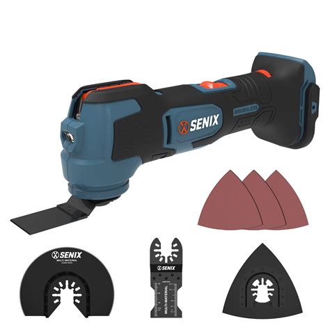 X2 20v Max Cordless Oscillating Multi Tool 6pc Kit Brushless Tool O Senix Tools