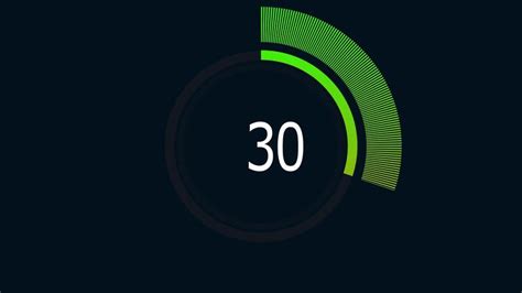 A Green Speedometer On A Black Background 50484967 Stock Video At Vecteezy