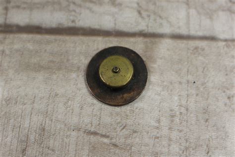 Wwi Usna Us National Army Pin With Screw Back Collar Insignia Used