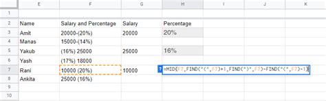 How To Separate Numbers And Percentages From One Cell In Excel GeeksforGeeks