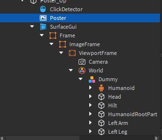 How Do I Put The Players Ingame Avatar Inside A Poster Surfacegui Scripting Support