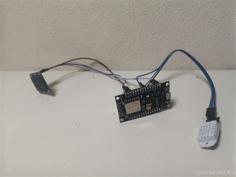初识esp8266（一）：dht22智能温湿度计esp8266温湿度计 Csdn博客