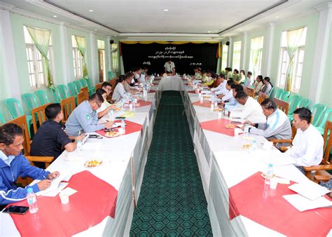 နမ့်စန်ခရိုင်၏ ၂၀၂၅ ၂၀၂၆ ဘဏ္ဍာရေးနှစ် ဒေသန္တရစီမံကိန်းရည်မှန်းချက်တာဝန်ပေးအပ်ပွဲ ကျင်းပ