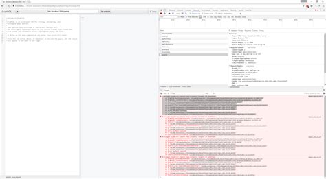 graphiql what should a blank graphql query return stack overflow