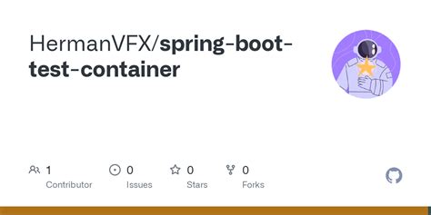Github Hermanvfxspring Boot Test Container