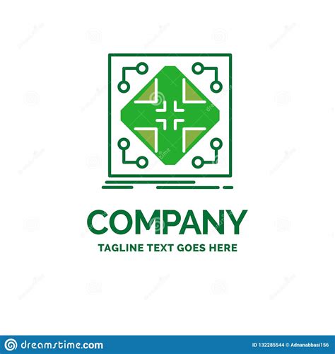 Data Infrastructure Network Matrix Grid Flat Business Logo T Stock