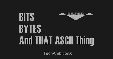 Bits Bytes Binary And Ascii The Fundamentals Of Data Representation Compiled By Bilal