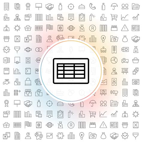 Spreadsheet Icons Iconshock