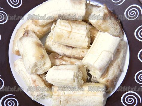 Банановое мороженое с миндальными хлопьями: 6 фото в рецепте