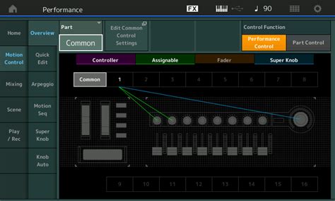 Mastering MONTAGE 8 Assignable Knobs