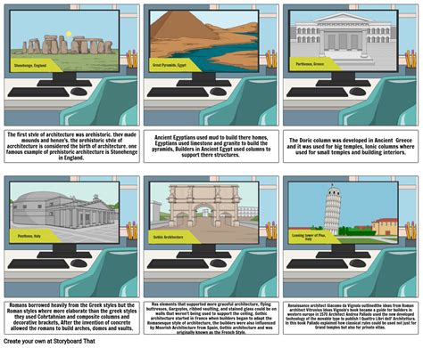 Architecture Project Storyboard Storyboard By B B