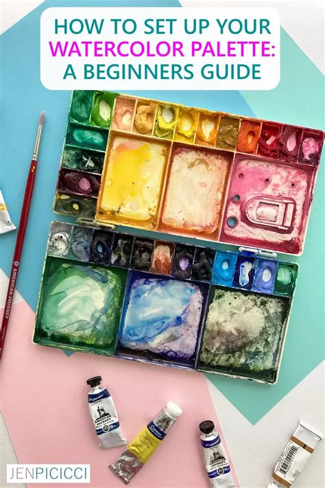 How To Set Up Your Watercolor Palette Beginners Guide Artofit