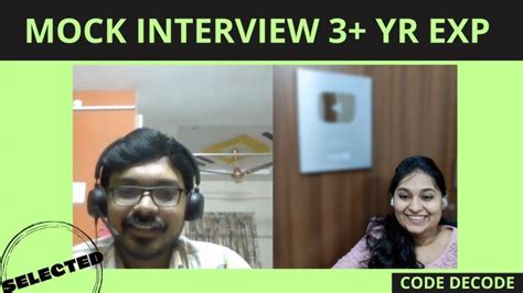 Vamsi Karuturi On Linkedin Mock Interview 3 Years Experience Sde 1