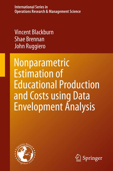 Nonparametric Estimation Of Educational Production And Costs Using Data