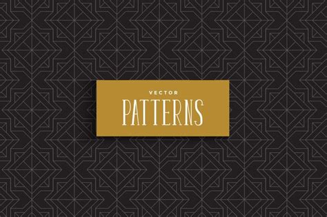 Premium Vector Vector Seamless Pattern Modern Stylish Texture With Monochrome Trellis