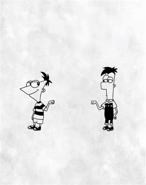 Phineas And Ferb Brother Tattoos Cartoon Tattoos Maching Tattoos