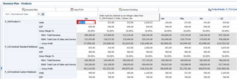 Check Whether The Entered Value Is An Integer In Planning Webforms
