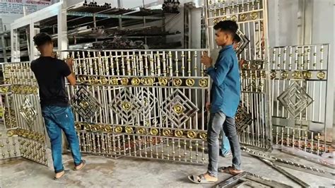 গোল্ডেন কালার এস এস বারান্দা গ্রিল ডিজাইন নতুন বারান্দায় গ্রিল ডিজাইন Design Information