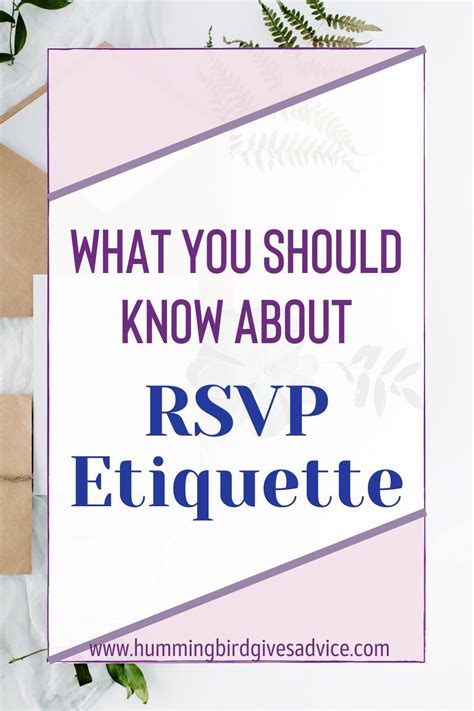 What You Should Know About RSVP Etiquette Wedding Invitations Rsvp Rsvp Wedding Rsvps