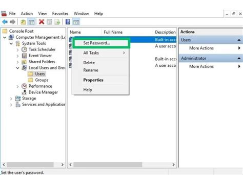 how to reset windows admin password geeksforgeeks