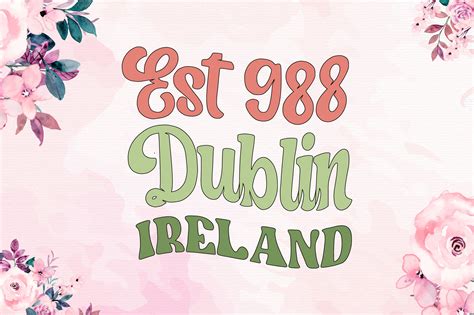 St Patricks Day Svg Dublin Ireland Graphic By Rad Graphic · Creative
