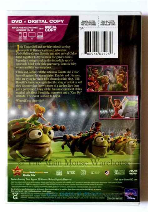 Pixie Hollow Games Movie