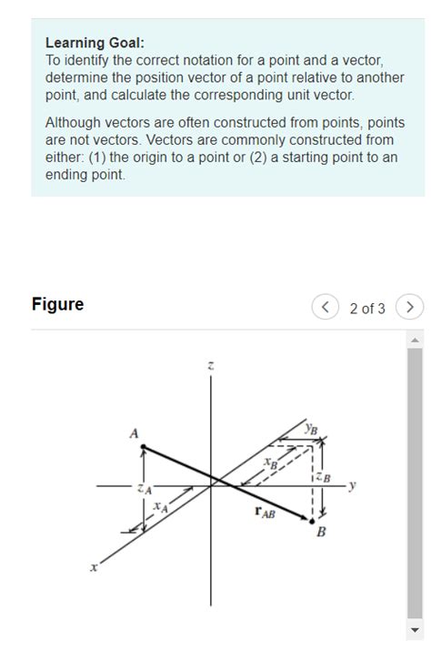 Solved Learning Goal To Identify The Correct Notation For A