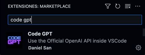 code gpt use openai api inside vscode community openai developer community