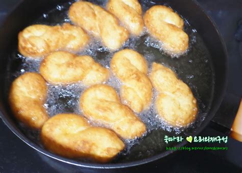 추억의간식 도넛믹스로 못난이 찹쌀 꽈배기 찹쌀도너츠