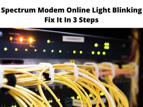 Charter Modem Lights Blinking Shelly Lighting